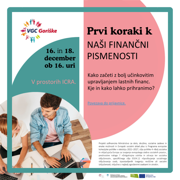Prvi koraki k naši finančni pismenosti - Idrijsko-Cerkljanska razvojna ...